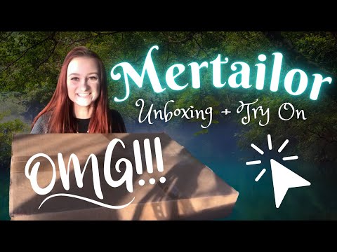 MERTAILOR UNBOXING + TRY ON! | Mermaid Analise | Magical Mermaid Videos!