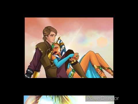 Anakin skywalker and ahsoka
