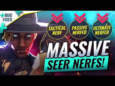 PATCH 8.23.21 UPDATE! RIP SEER, BUG FIXES, AND MORE! (Apex Legends) #Shorts