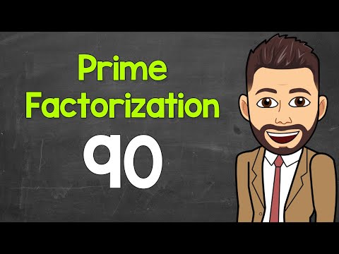 Prime Factorization of 90 | Math with Mr. J