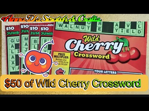 Crossword Tuesday A Wild Cherry Time Colorado Scratch Off Tickets