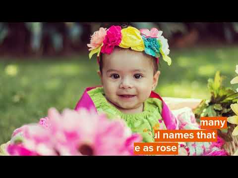 Names Meaning Rose For Your Flower Child
