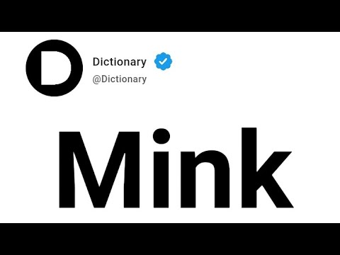 Mink Meaning In English