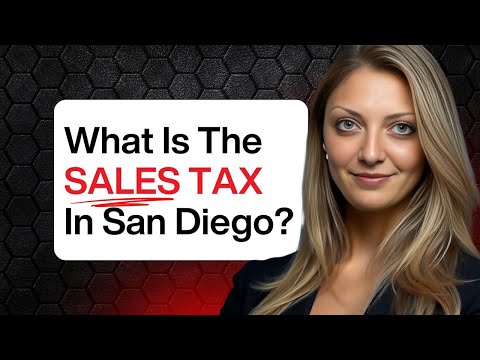 What Is The SALES TAX In San Diego?