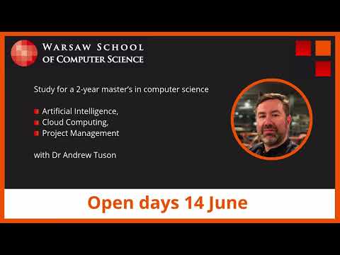 Open Day in WSCS - ,,The Polish IT job market – trends and opportunities. Lecture by Andrew Tuson