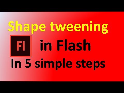 Shape Tweening in Flash
