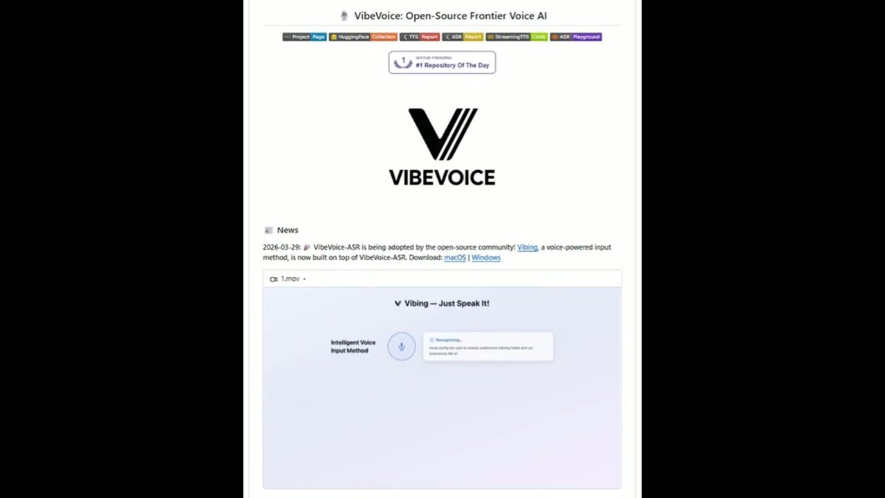 Microsoft Open Sourced VibeVoice — 60 Min Audio Transcription in One Pass
