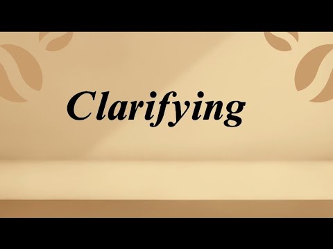Clarifying - Essential English skills/English learning tips