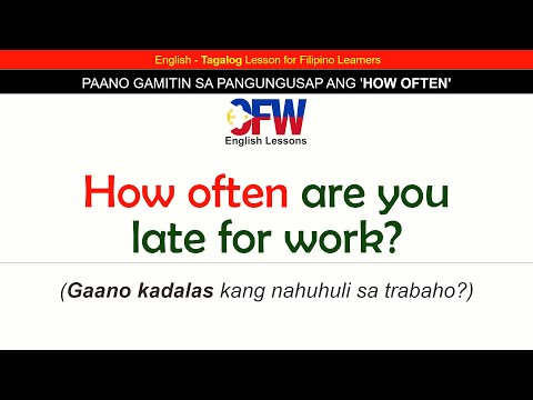 ππ’πͺ π’ππ§ππ‘ - How to Use 'ππππ‘π’ πππππππ¦' in a Sentence | English-Tagalog Translation | OFW English π΅π