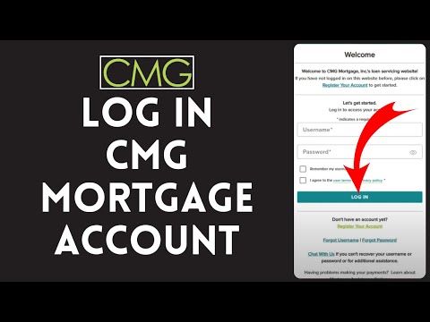 How to Login to CMG Mortgage Account 2024 | Sign In to CMG Mortgage Account