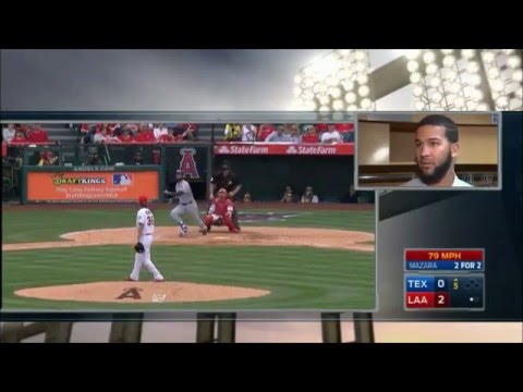 TEX@LAA: Nomar Mazara hits his first career homer
