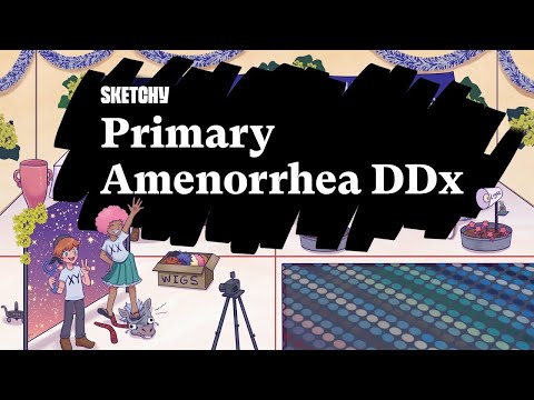 Primary Amenorrhea DDx (Part 1) | Sketchy Medical | USMLE Step 2 CK