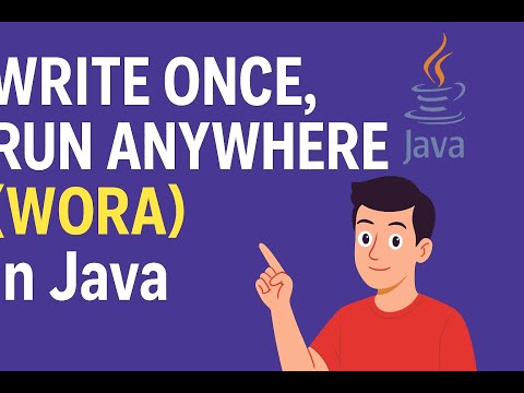 Write Once, Run Anywhere (WORA) in Java? Java Q5