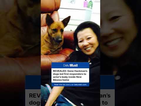 Gene Hackman's dogs led first responders to actor's body