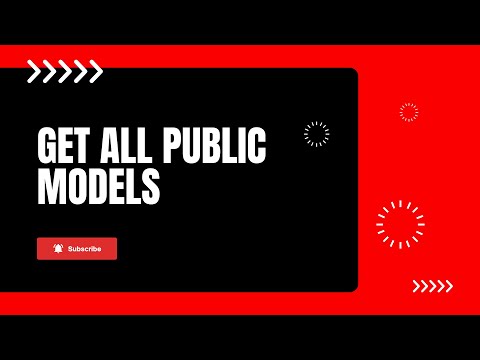How to get all public models - Stable Diffusion API