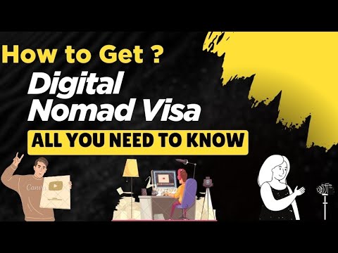 How to Get a Digital Nomad Visa in 2025 || Visas For Youtubers, Influencers || Remote Work Visas ||