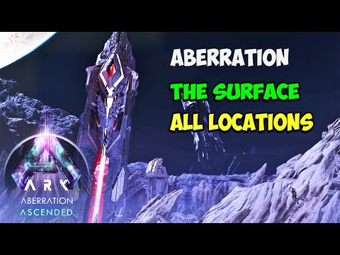 ARK: How to EASILY Find ALL Surface Entrance Locations in Ascended Aberration