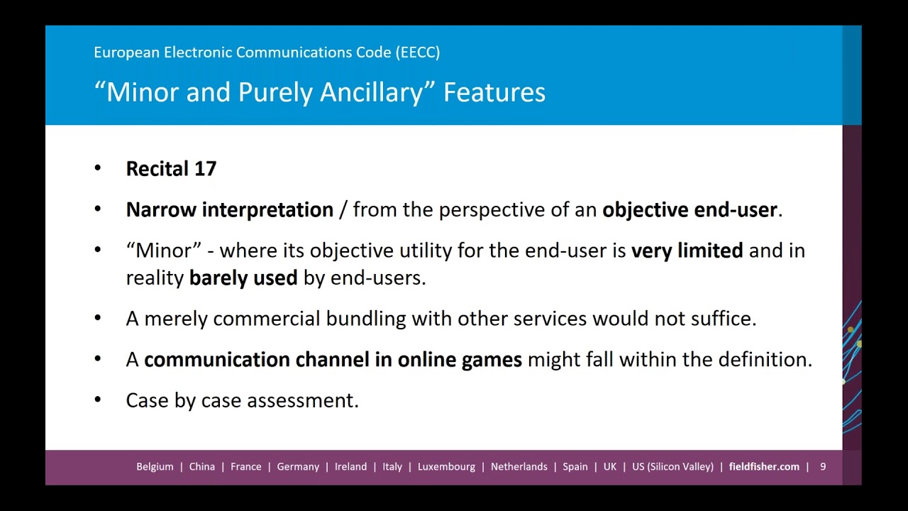 European Electronic Communications Code – are you ready?