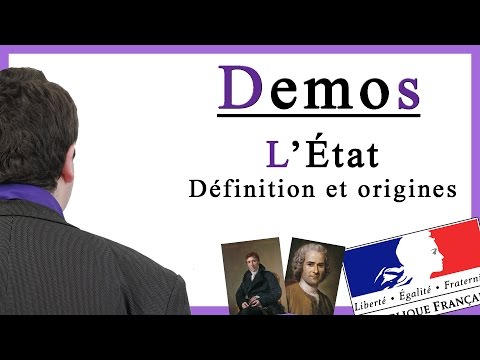 ÉTAT : DÉFINITION ET ORIGINES - Demos 06