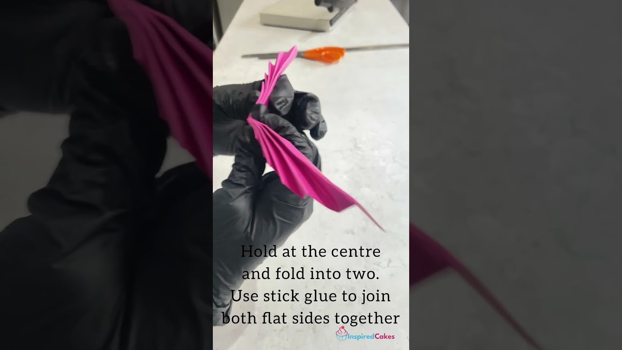 Tutorial - Fan Cake Topper