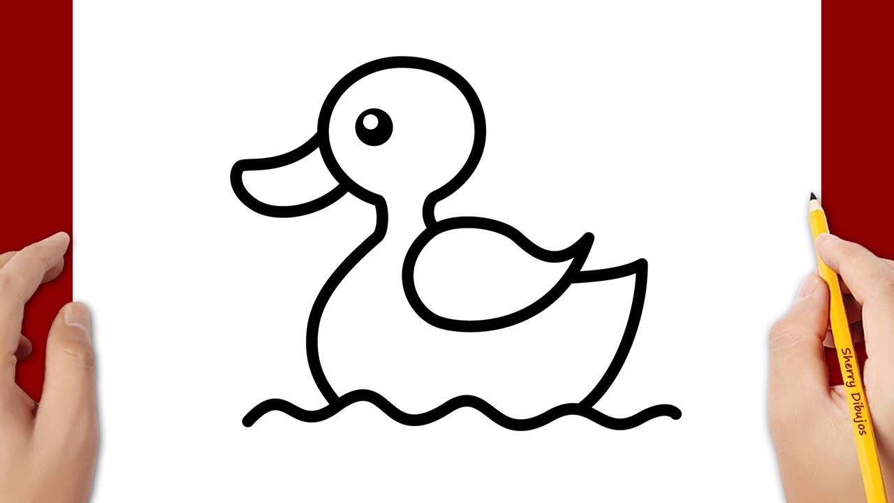 CÓMO DIBUJAR UN PATO KAWAII | DIBUJOS FÁCILES