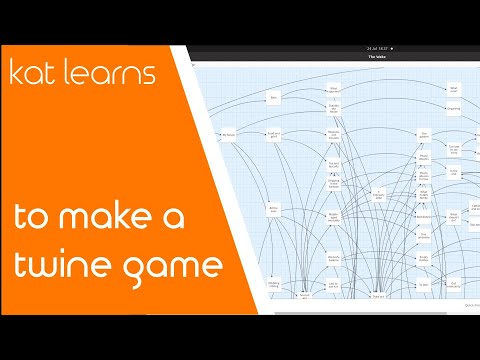 Kat learns to make a Twine game