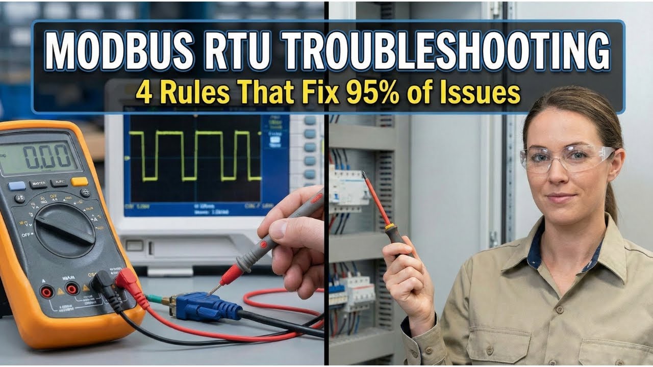 Modbus RTU Fundamentals: Field-Tested Troubleshooting That Works