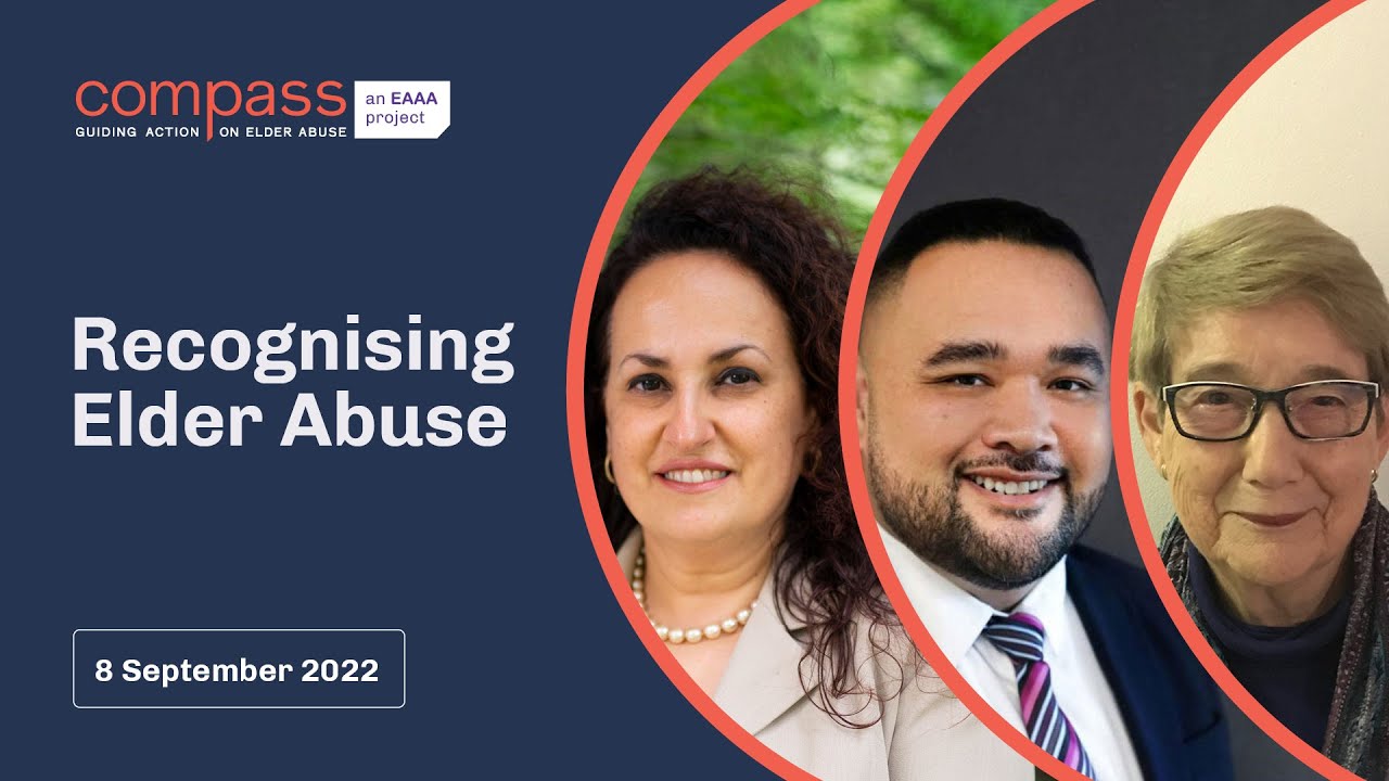 Recognising elder abuse webinar