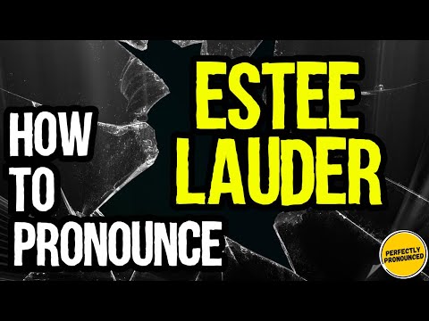 How to Pronounce Estée Lauder? (CORRECTLY)
