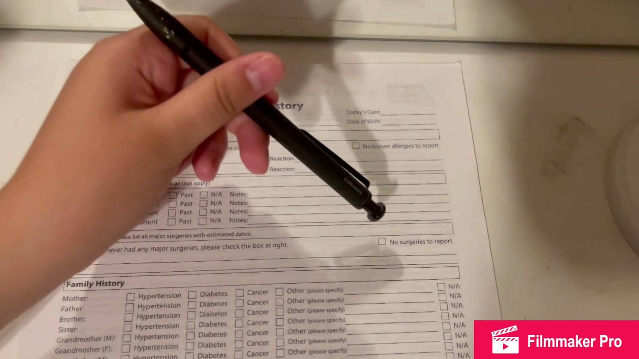 New/Patient Registration Forms assignment