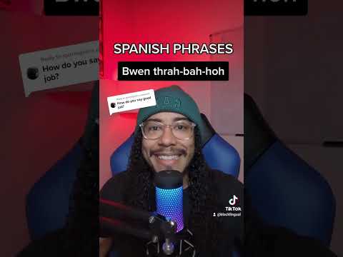 Good job in Spanish / well done in Spanish #shorts