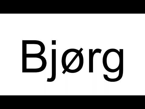 How to Pronounce Bjørg (Norwegian)