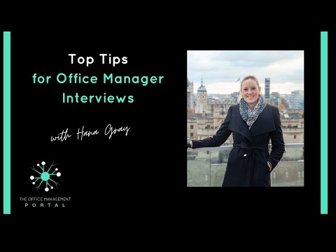 Top Tips for Office Manager Interviews