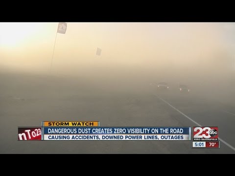 Strong storm brings gale force winds to Southwest Bakersfield