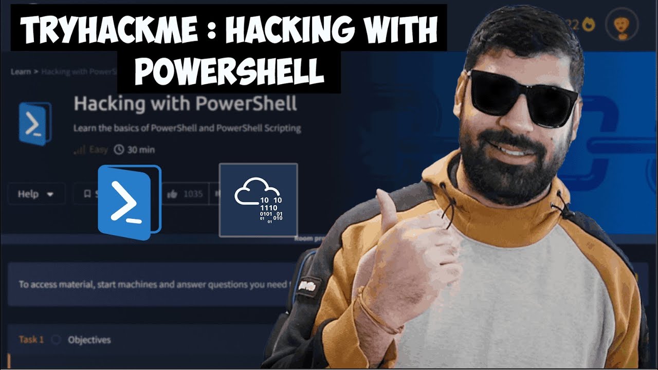 TryHackMe Hacking with PowerShell | Live Stream