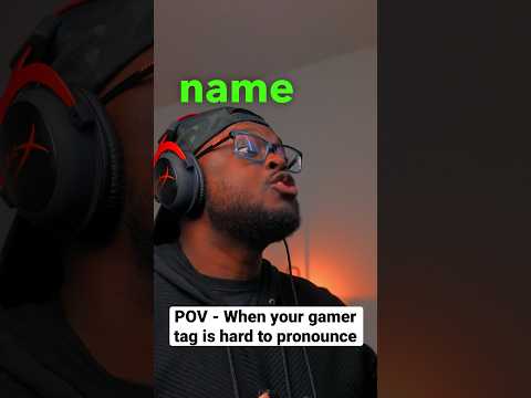 XBOX gamer with difficult gamer tag #shorts