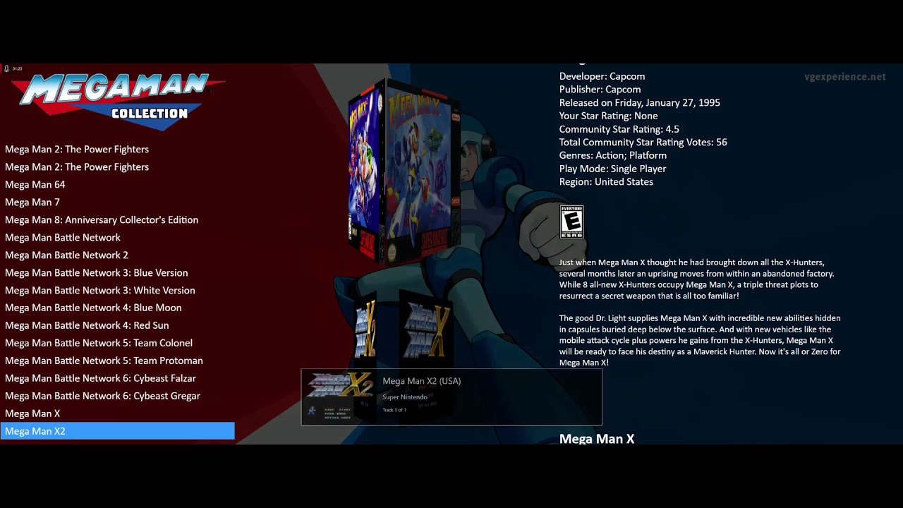 mega man collection on  launchbox