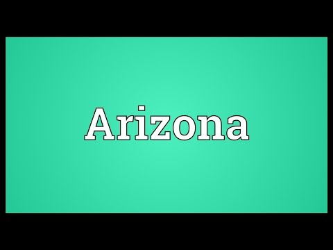 Arizona Meaning