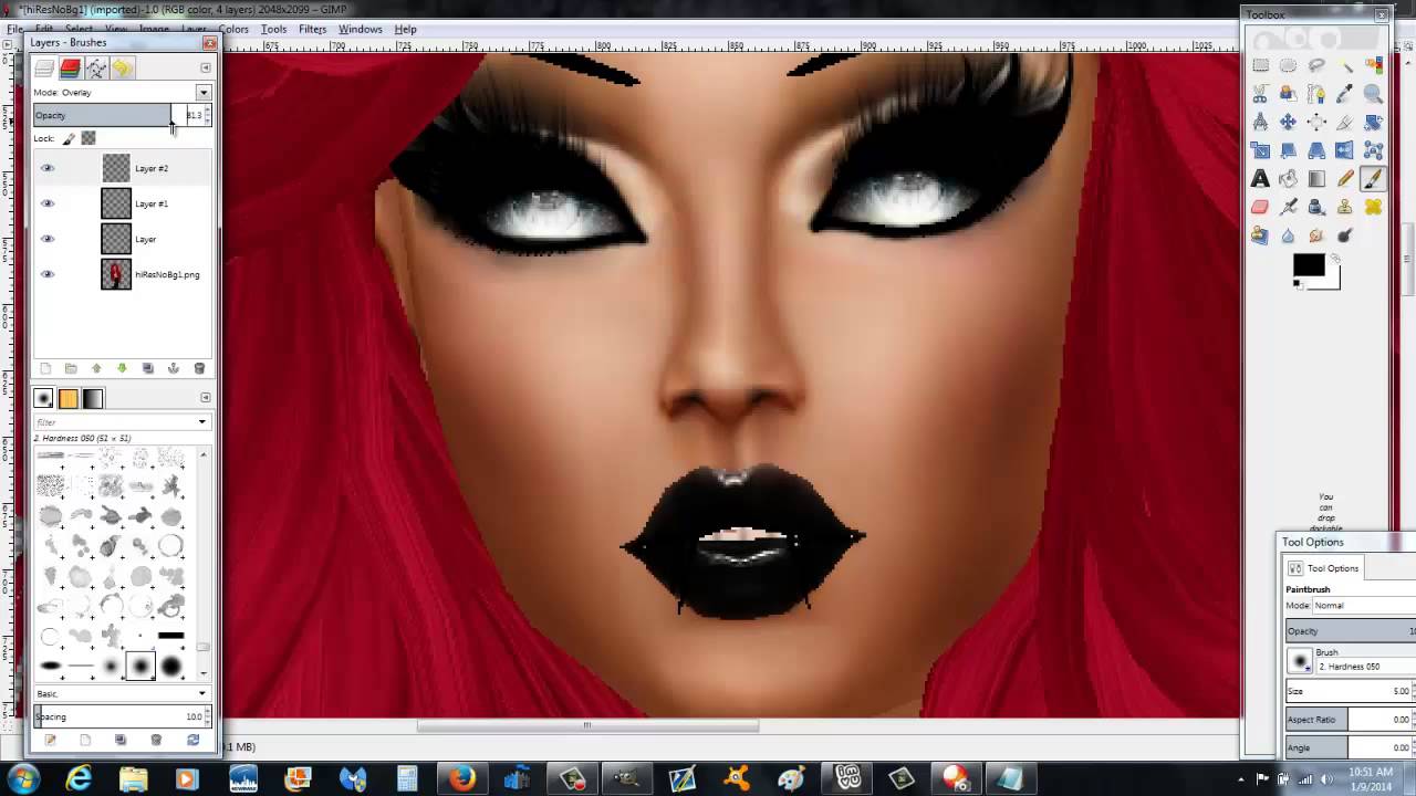 Imvu Makeup tutorial