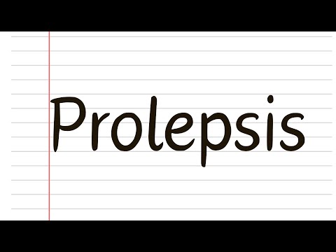 Prolepsis (Literary device), What is prolepsis in literature?