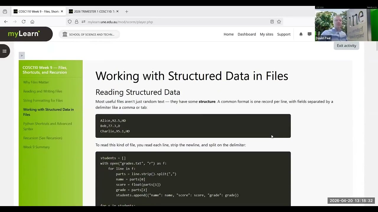 Files, Shortcuts, and Recursion (L7 COSC110)