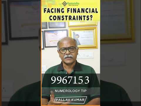 Facing Financial Constraints | Numerology Tip | Vastutalks