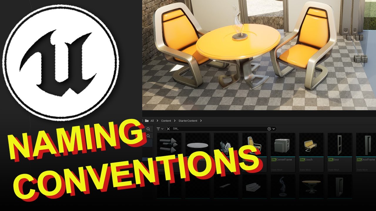 Unreal Engine 5 - Naming Conventions