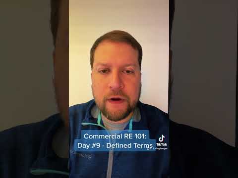 đź“…Commercial Real Estate 101: Defined Terms