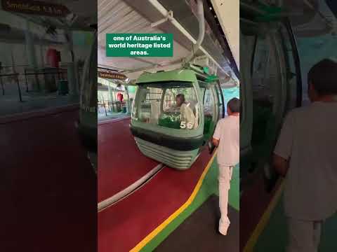 Things to do in Cairns, Queensland? Try the Skyrail. Flying over tropical rainforests in Australia