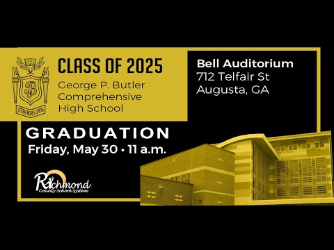 2025 George P Butler High School Commencement Exercises