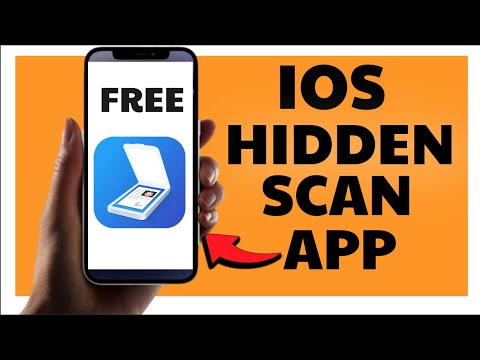 Free scanner app on iPhone | Hidden Scanner App on iPad | Free IOS Scanner