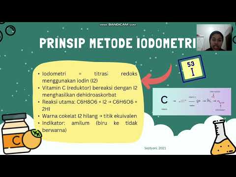 ANALISIS KADAR VITAMIN C METODE IODOMETRI
