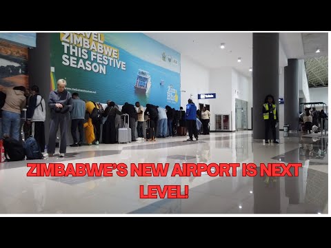 ✈️ Zimbabwe’s New Airport is Absolutely Stunning! 🇿🇼