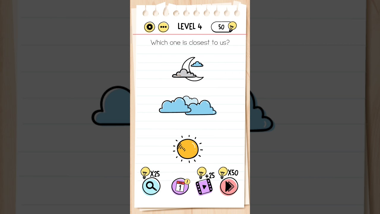 Which one is closet to us? Brain Test Level 4